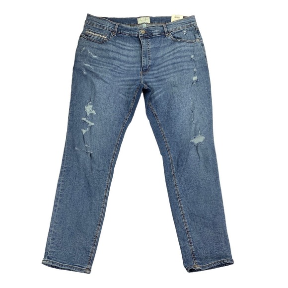 Sun + Stone | Jeans | Sun Stone Mens Athletic Skinny Fit Distressed ...